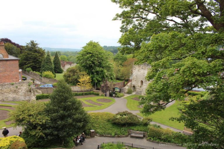 Guildford and Guildford Castle | Destinations Detours and Dreams