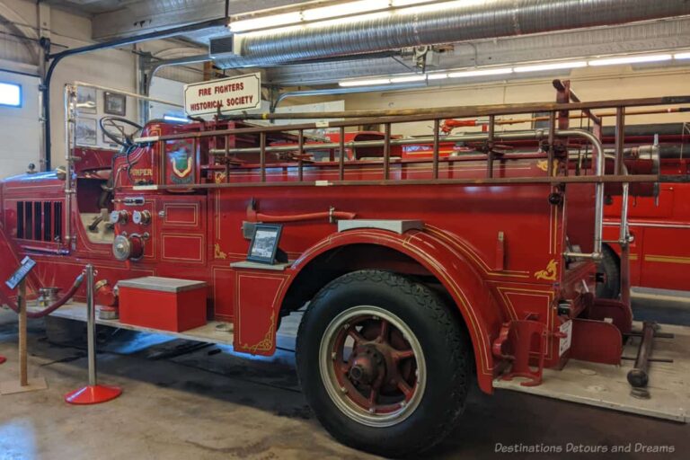 Winnipeg Firefighters Museum | Destinations Detours and Dreams