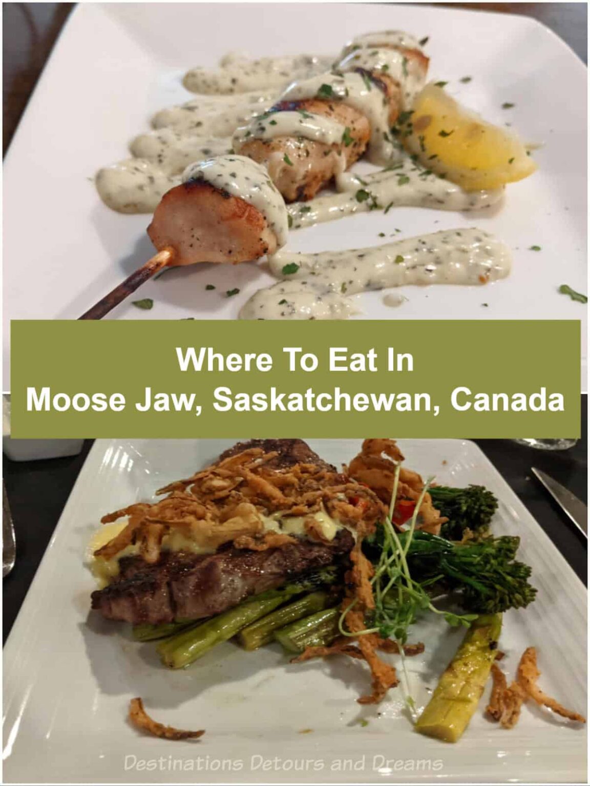 Where To Eat In Moose Jaw, Saskatchewan | Destinations Detours and Dreams