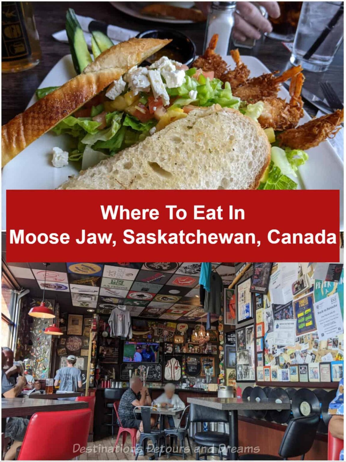 Where To Eat In Moose Jaw, Saskatchewan | Destinations Detours and Dreams